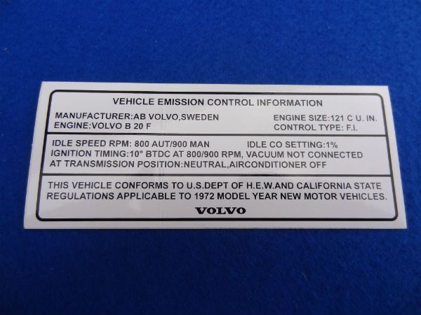 Brookhouse Volvo Parts - Volvo PV444, PV544, Amazon, 120, 121, 122 ...